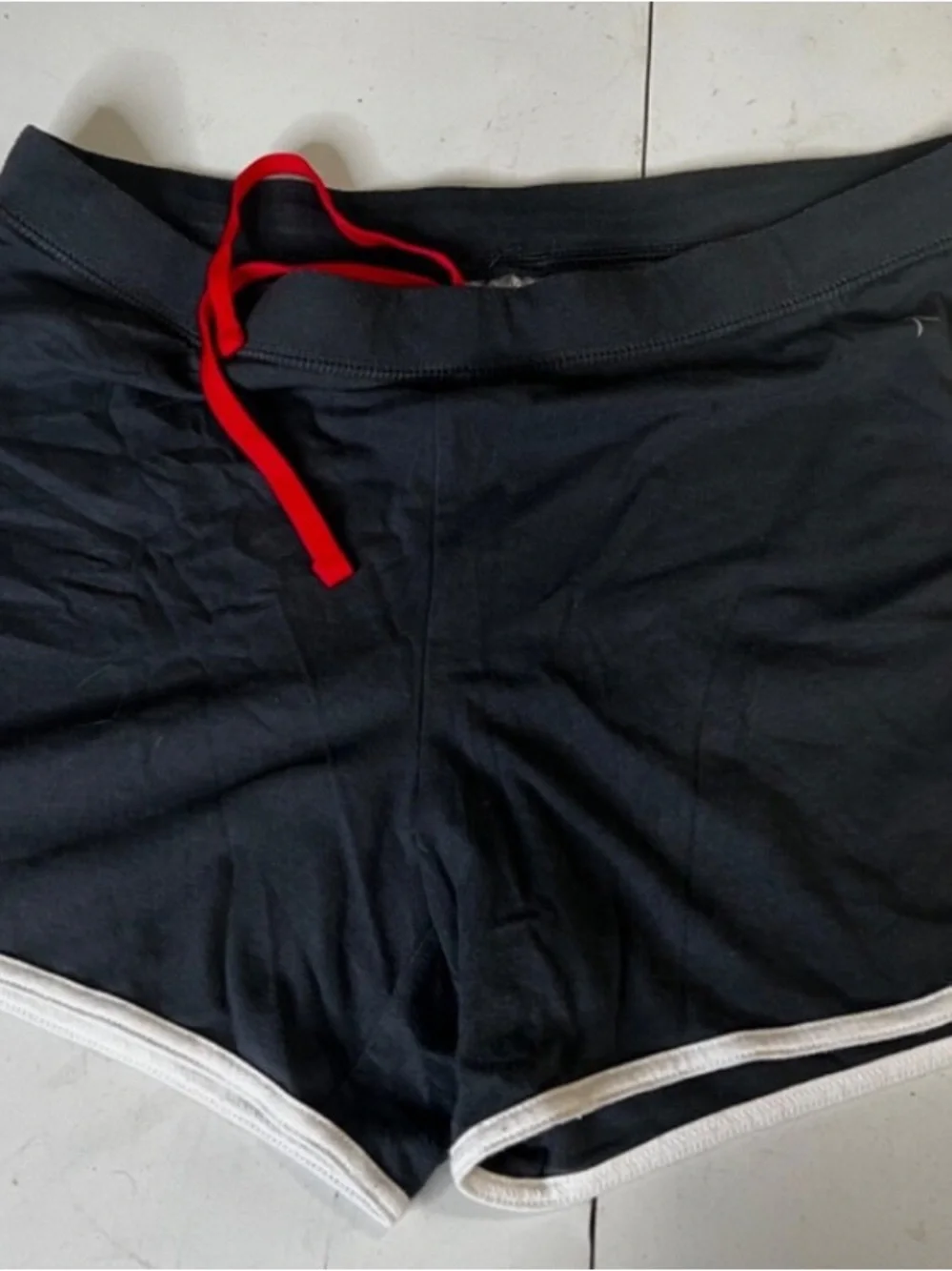 Danskin Now | Shorts | Danskin Now Black Shorts With Red Drawstring And ...